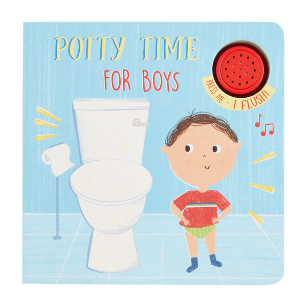 Boy Potty Time Board Book – Aiden + Ollie