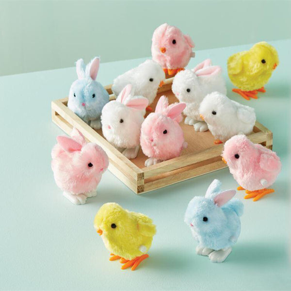Wind Up Hopping Chicks & Bunnies - Variety – Aiden + Ollie